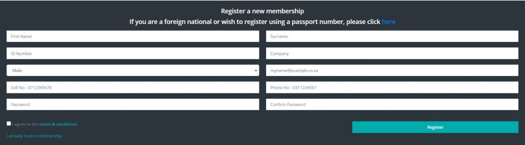 Register as New User (eCert) - eCert - eCertification Platform